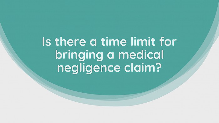 Medical Claims and Time Limits | Medical Solicitors